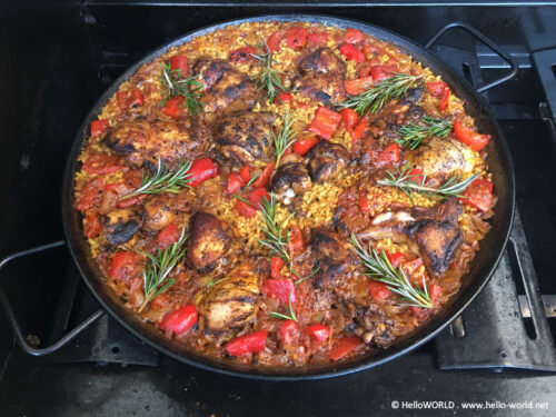 Camino del Norte Rezept | Paella - das spanische Pfannengericht