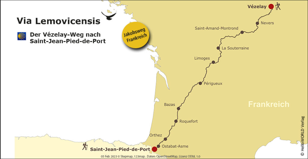 Jakobswege Frankreich | historische Pilgerwege im Überblick